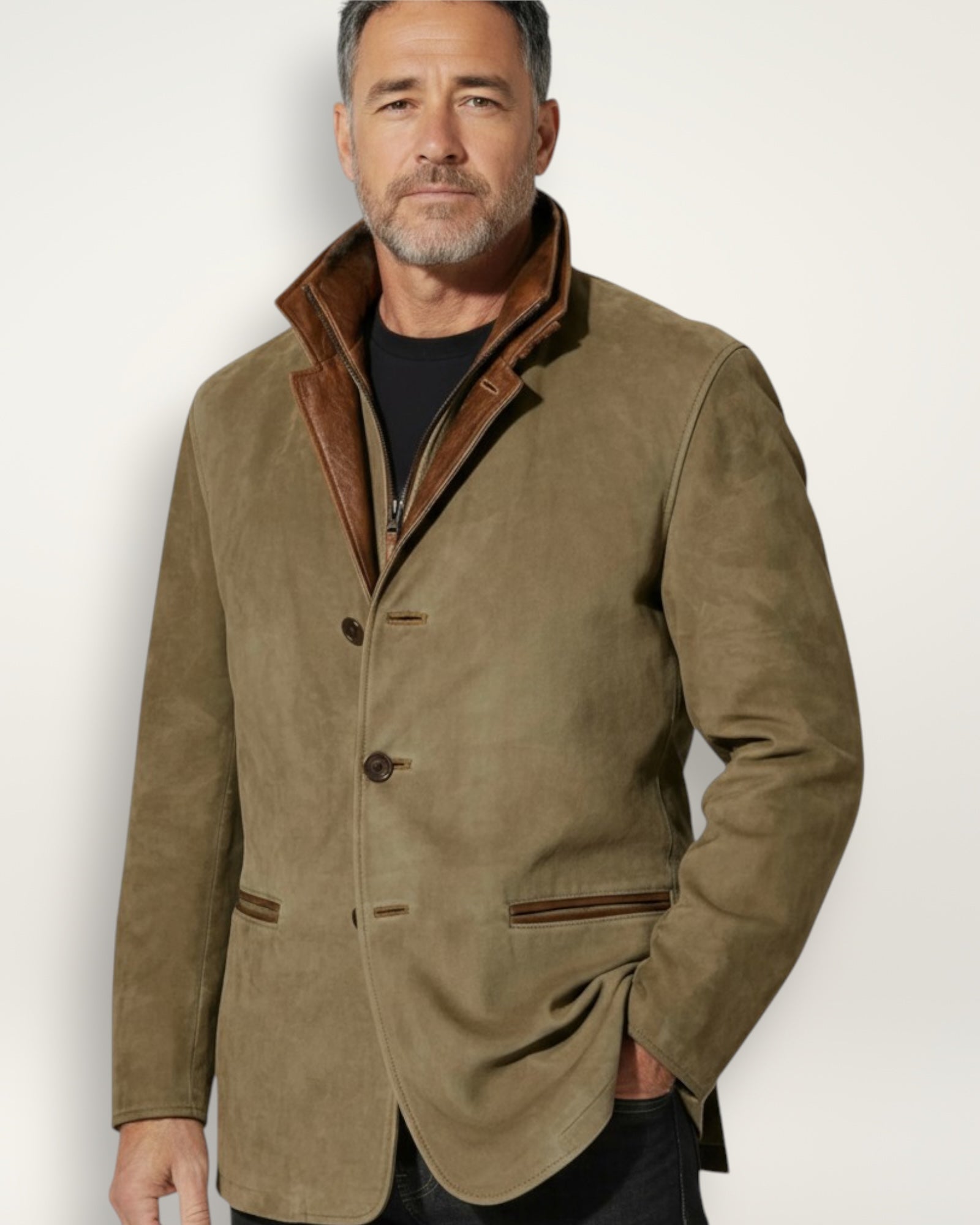 Luxus Review Jacke Herren Bild